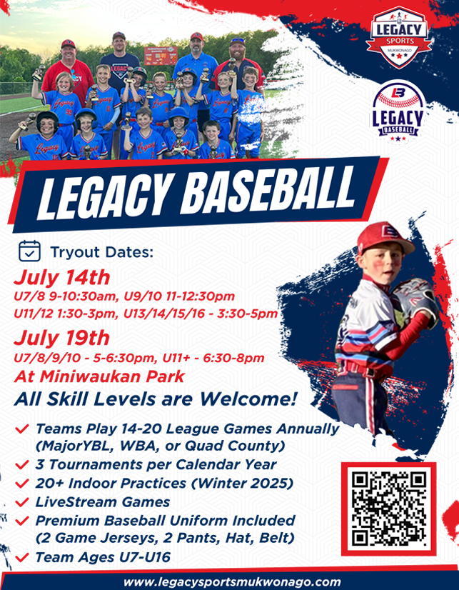 Baseball - Legacy Sports Mukwonago